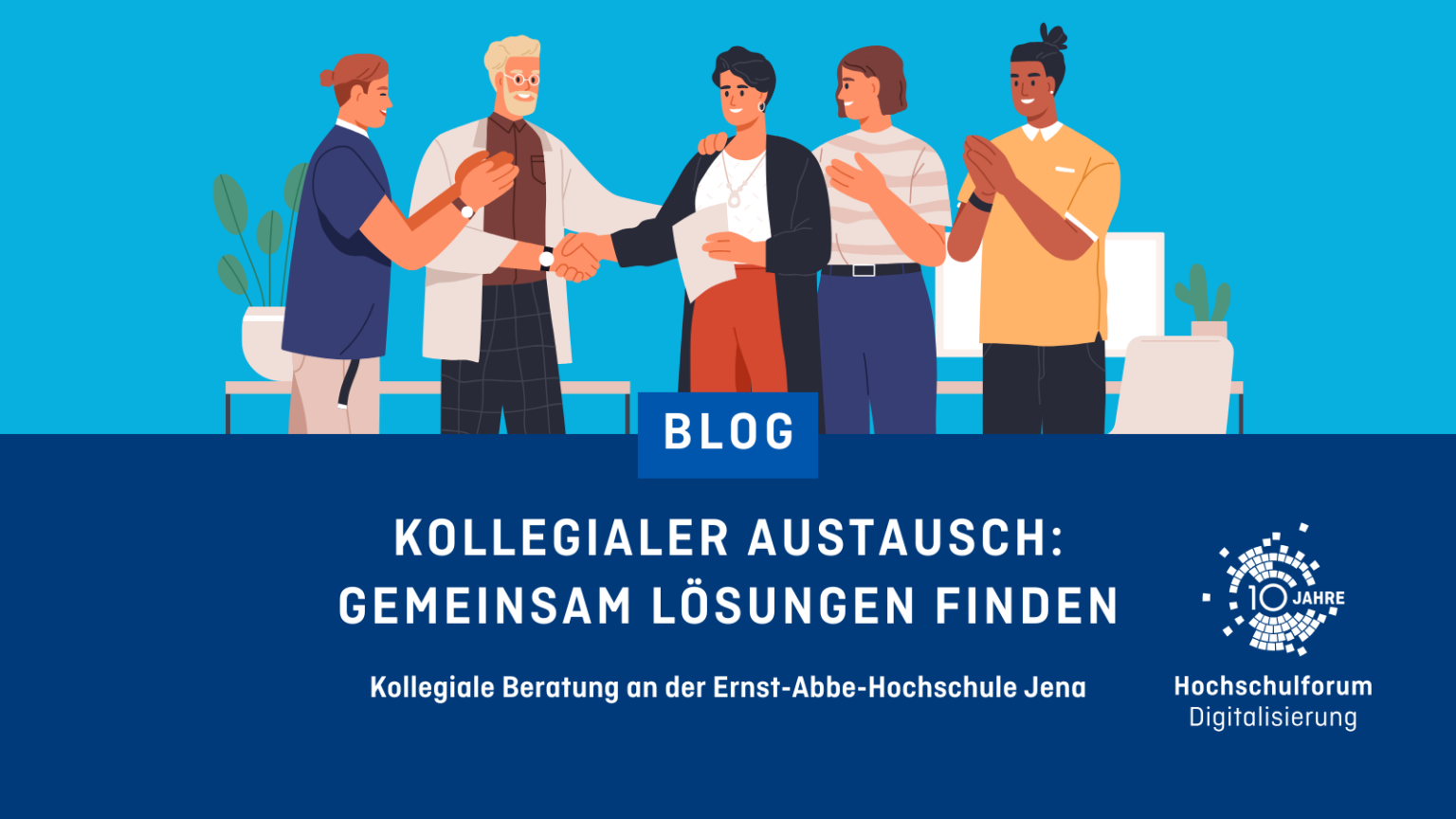 Kollegialer Austausch an der Ernst-Abbe-Hochschule Jena: gemeinsam Lösungen finden ...